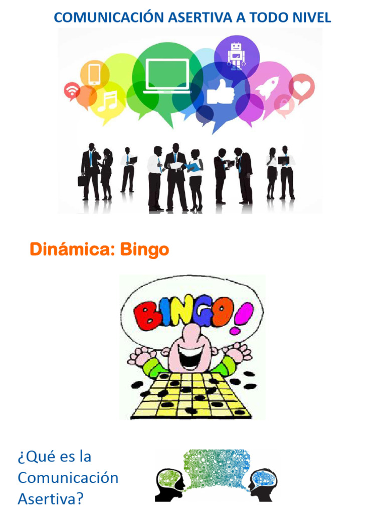 Dinámica de Comunicación Asertiva | PDF | Sicología | Conceptos ...