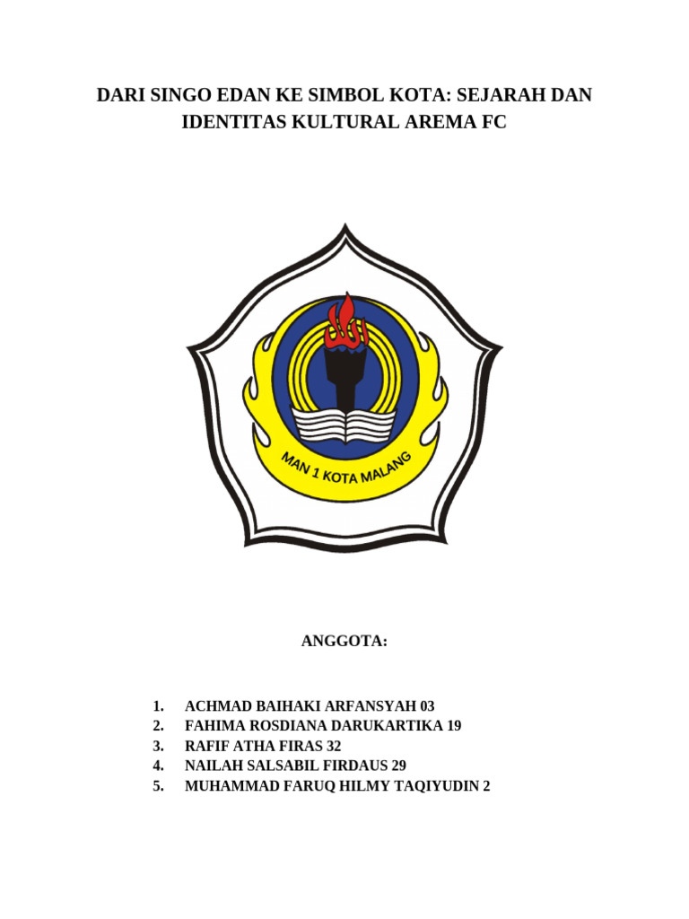 Dari Singo Edan Ke Simbol Kota 1 | PDF
