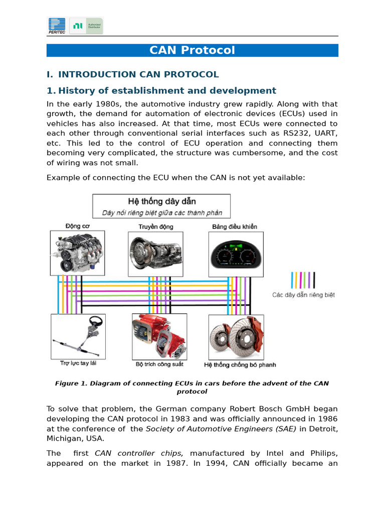 Overview of CAN Protocol and Applications | PDF | Information And ...