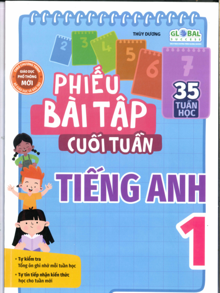 Phieu BT Cuoi Tuan Tieng Anh 1 | PDF
