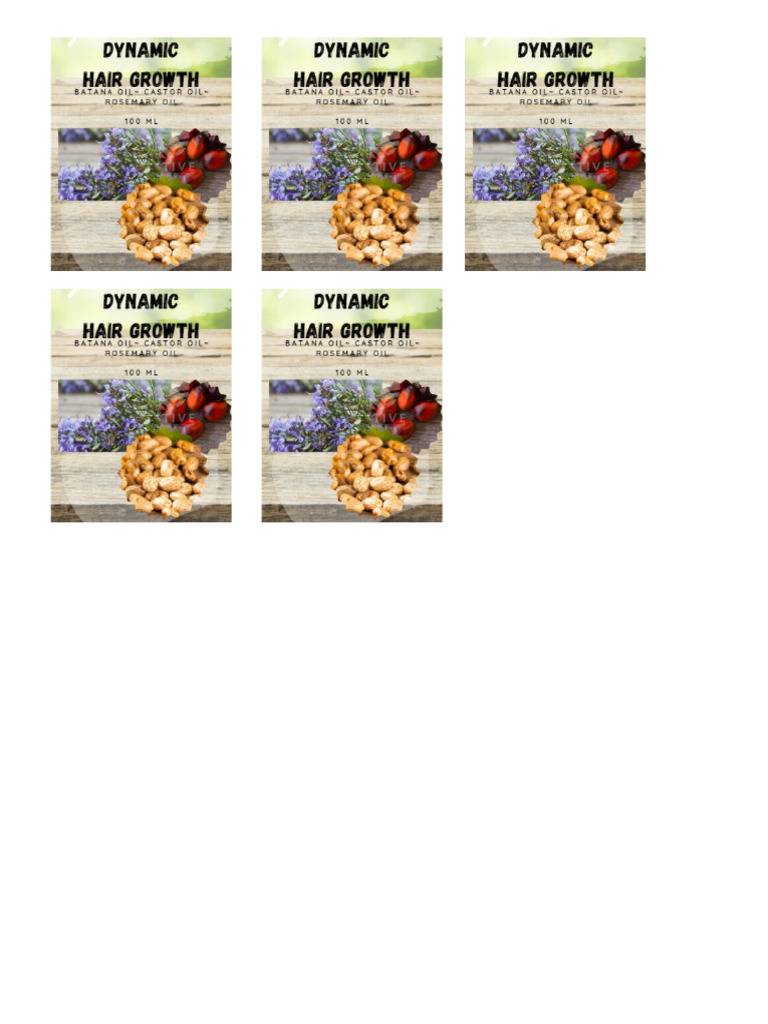 Dynamic Hair Growth | PDF