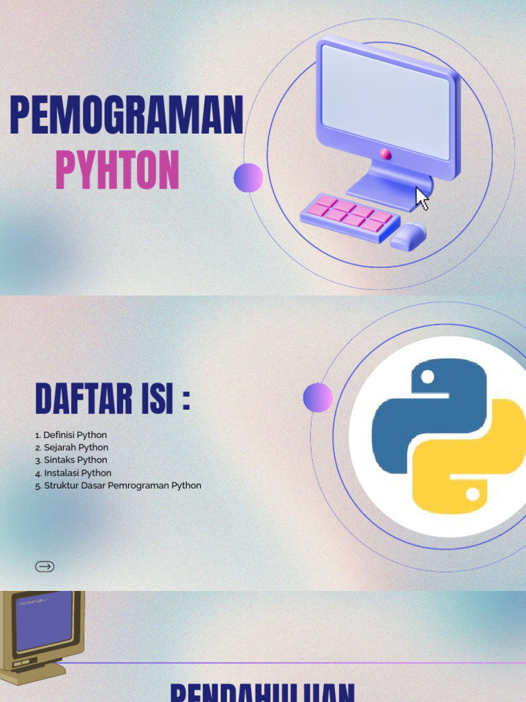 Pemograman Pyhton - Mufidha Nur Avivah - X RPL 1 | PDF