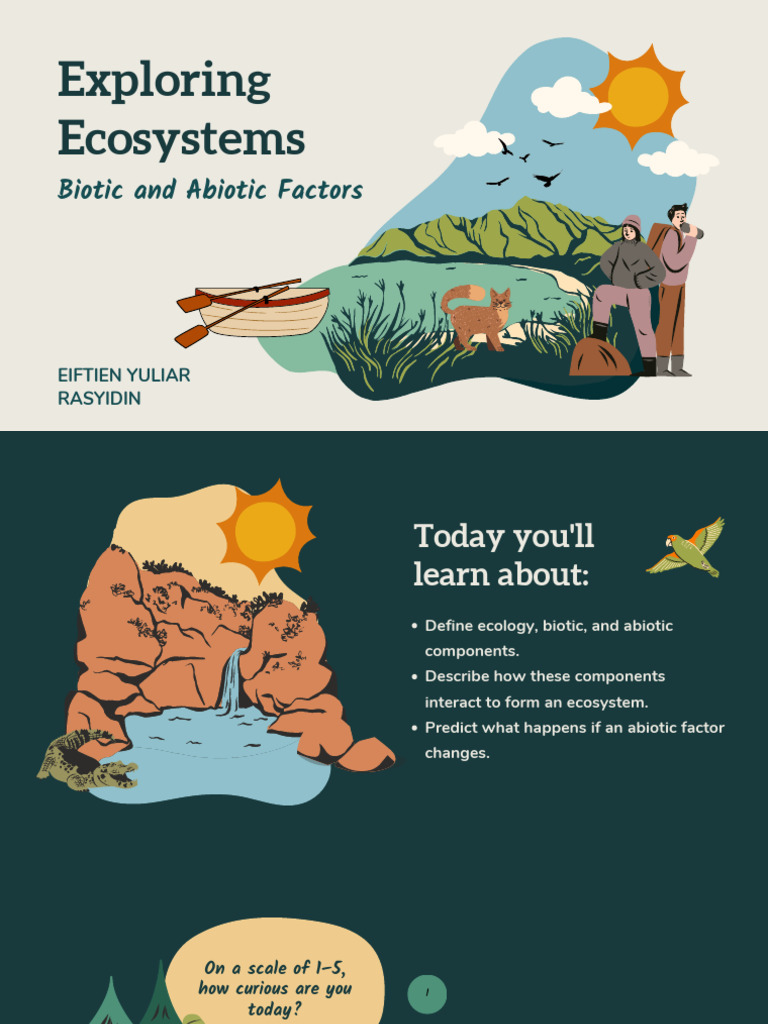Understanding Ecosystems: Biotic & Abiotic Factors | PDF | Ecosystem ...