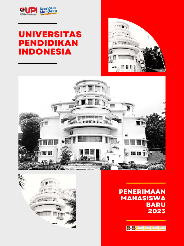 Penerimaan Mahasiswa Baru UPI 2023 | PDF