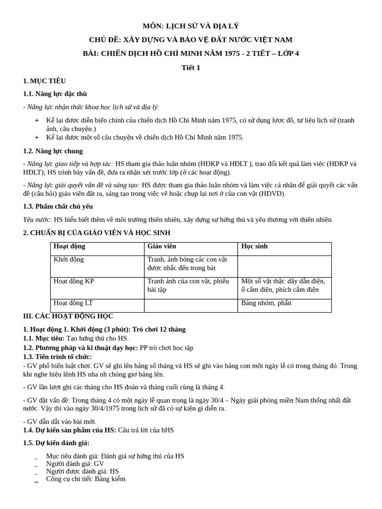 LSDL 5 Cdich HCM | PDF