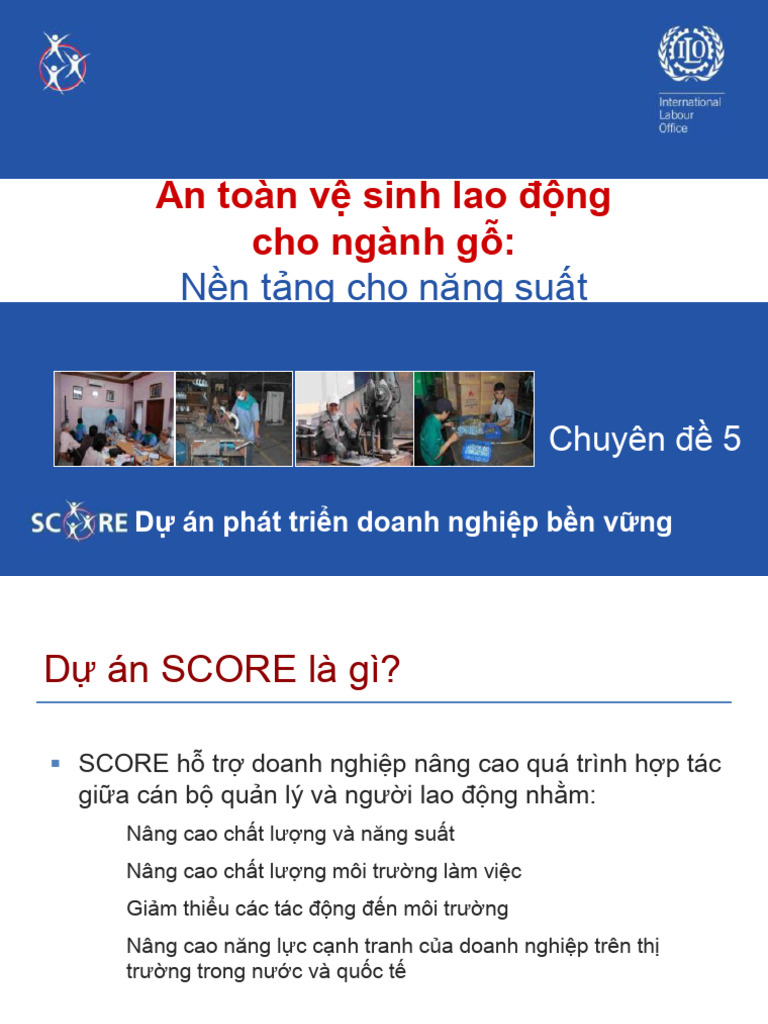 8. an Toàn Vệ Sinh Lao Động Trong Ngành Gỗ | PDF