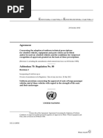 ECE R17 Vehicle Seat Approval Guidelines | PDF