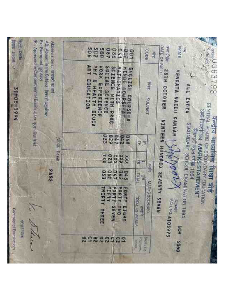 Board Certificate | PDF