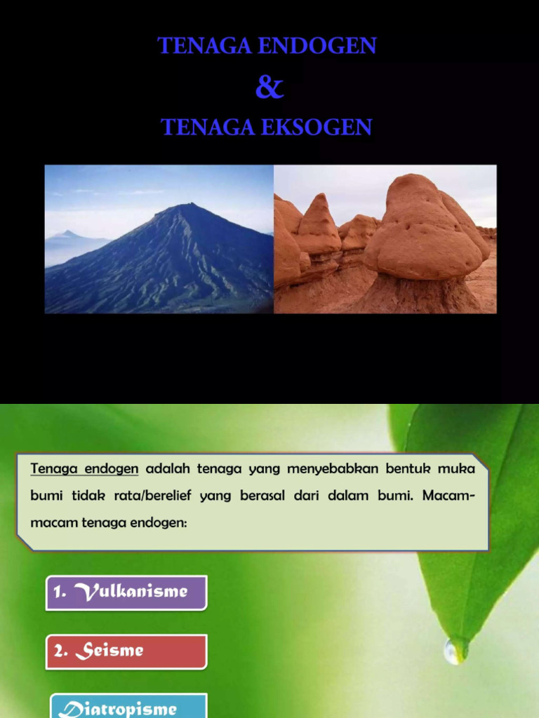 Tenaga Endogen Dan Eksogen | PDF