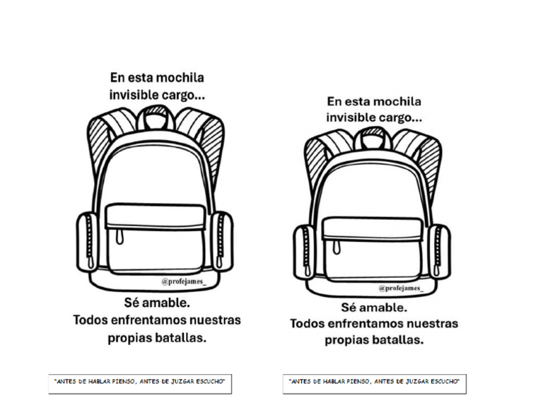 La Mochila Invisible | PDF