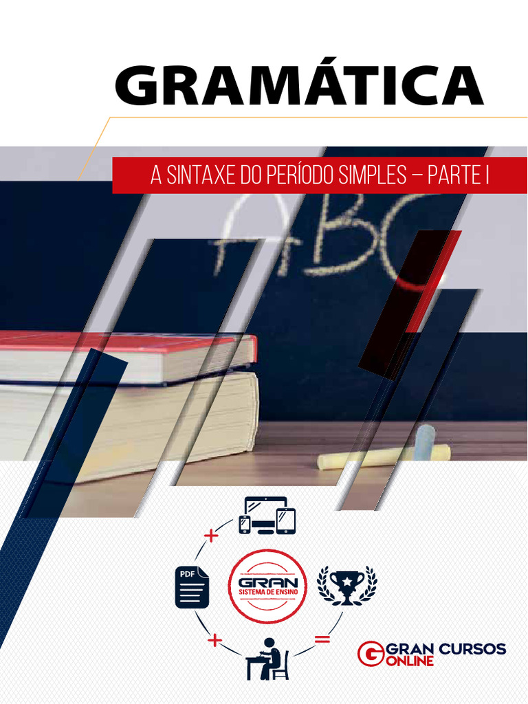 A Sintaxe Do Periodo Simples Parte I | PDF | Assunto (gramática) | Pronome
