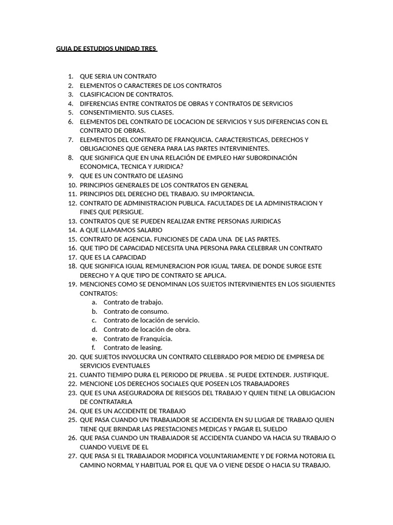 Guía Completa sobre Contratos Laborales | PDF | Salario