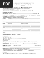 Form Sga (PG) PDF | PDF | Nutrition | Diet & Nutrition