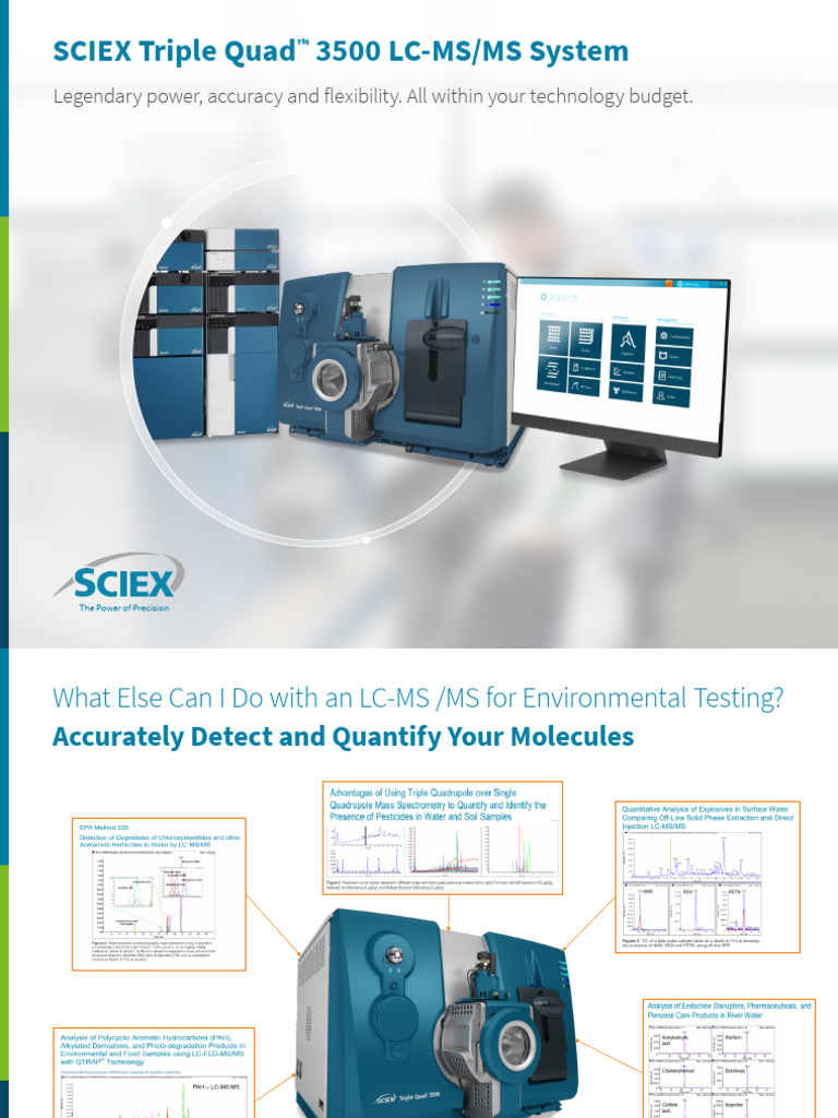 SCIEX Triple Quad 3500 System | PDF | Liquid Chromatography–Mass ...