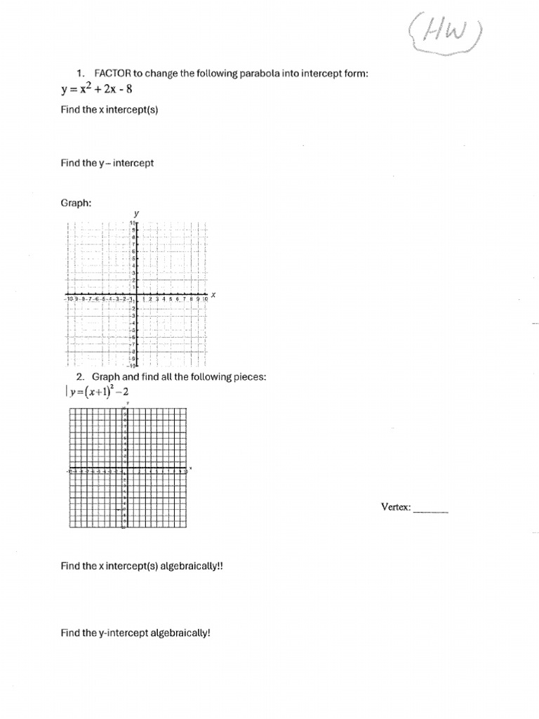 HW Sheet | PDF