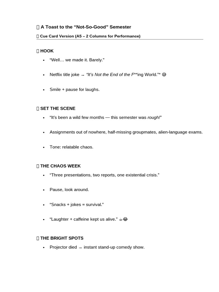 ? A Toast To The | PDF