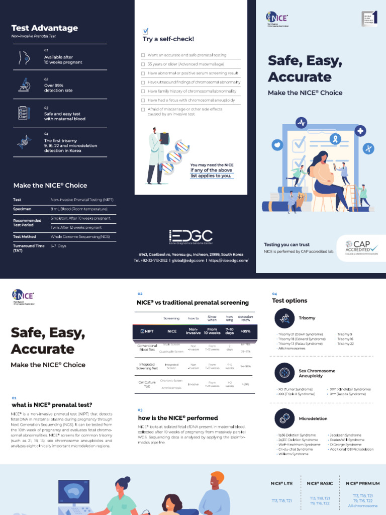 NICE Patient Brochure | PDF
