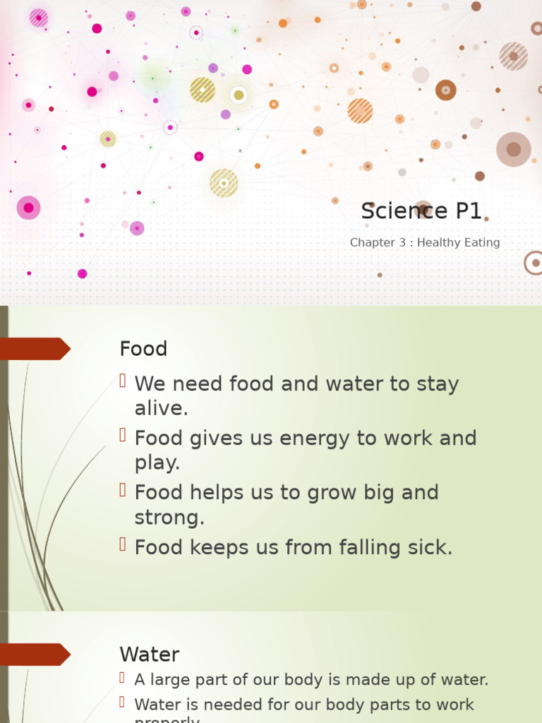 Healthy Eating and Nutrition Guide | PDF