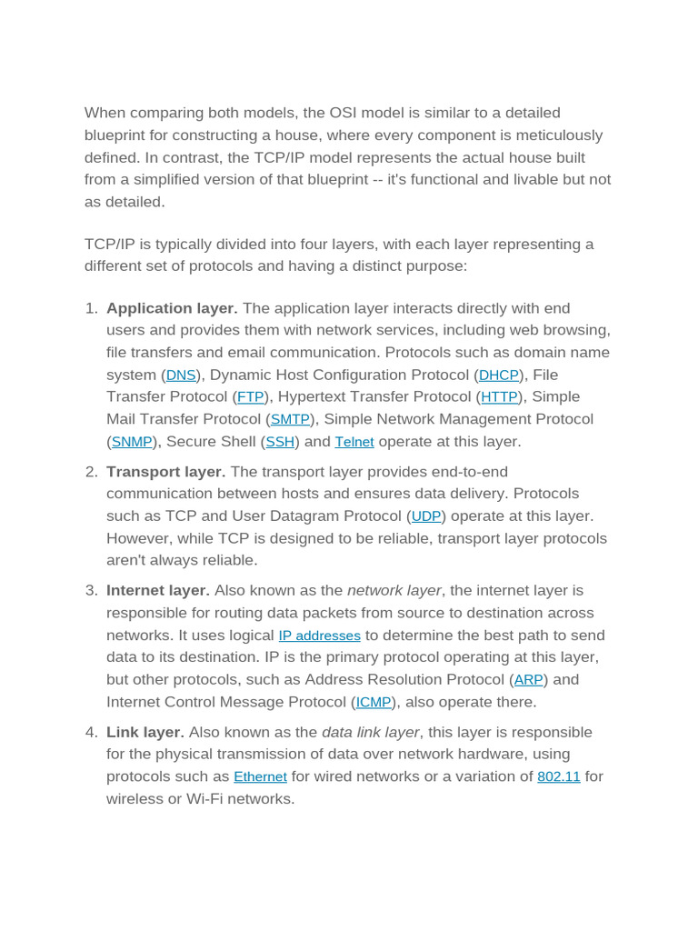 Understanding TCP/IP Protocols Explained | PDF | Internet Protocol ...