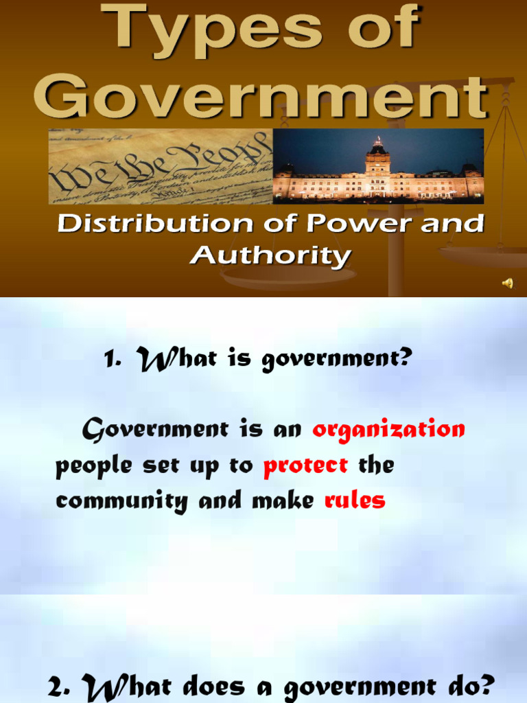 Types of Government Explained | PDF | Monarch | Government