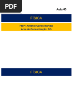 Tabela de Fórmulas MU e MUV | PDF