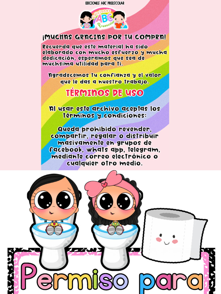 Pase para Ir Al Baño 1 | PDF