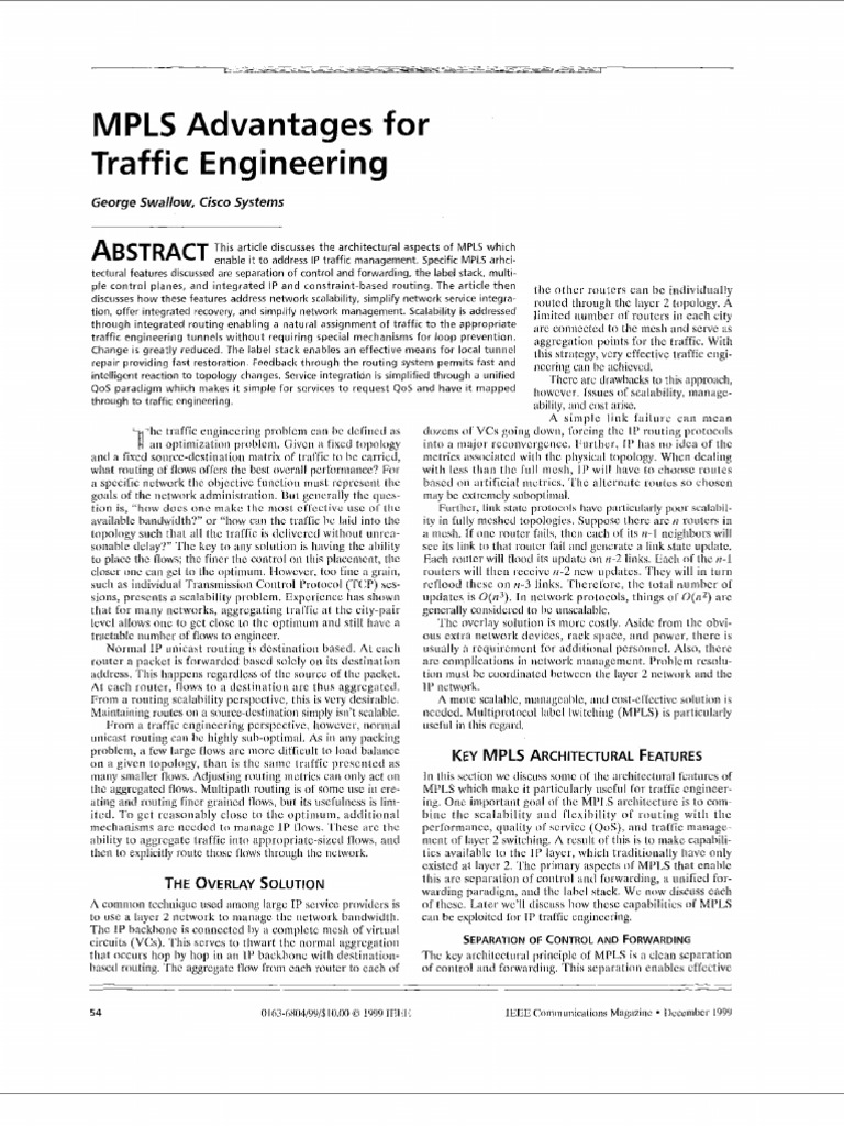 FF I I: Mpls For Ee | PDF | Science & Mathematics