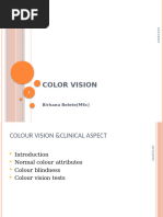 Ishihara 14 Plate Colour Blindness Test | PDF | Color | Senses