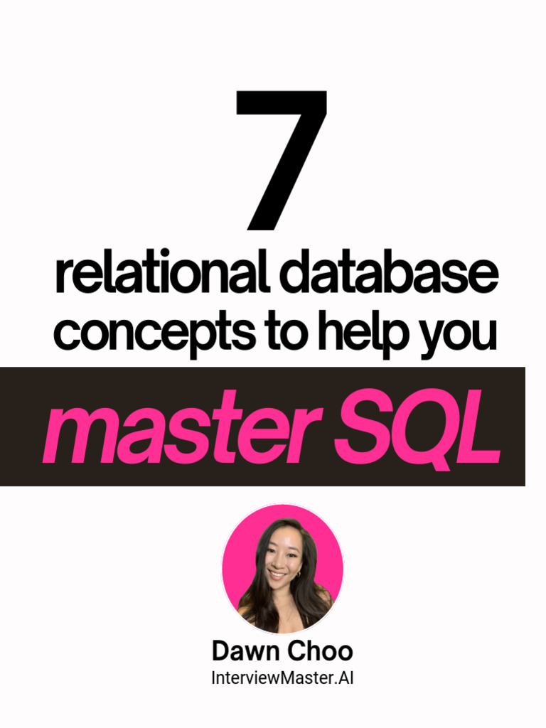 7 Key Relational Database Concepts 1758663006 | PDF | Relational Model | Database Index