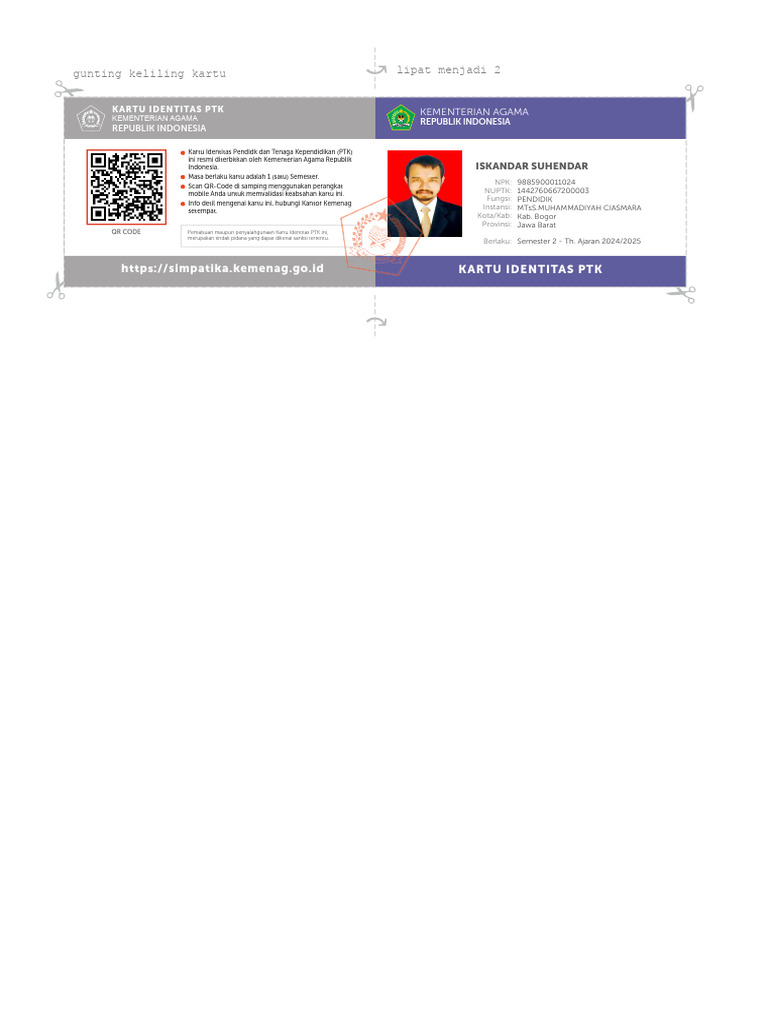 PTK Iskandar Suhendar | PDF