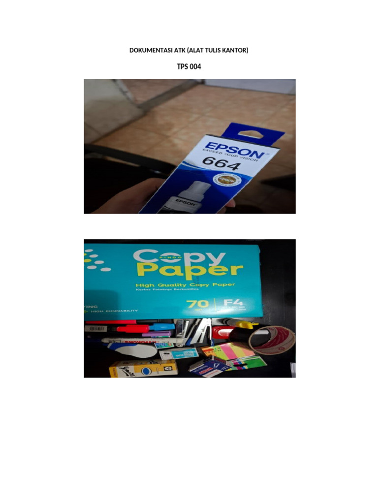 Dokumentasi Atk | PDF
