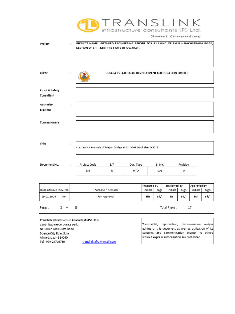 Hydrology Report | PDF | Discharge (Hydrology) | Drainage Basin