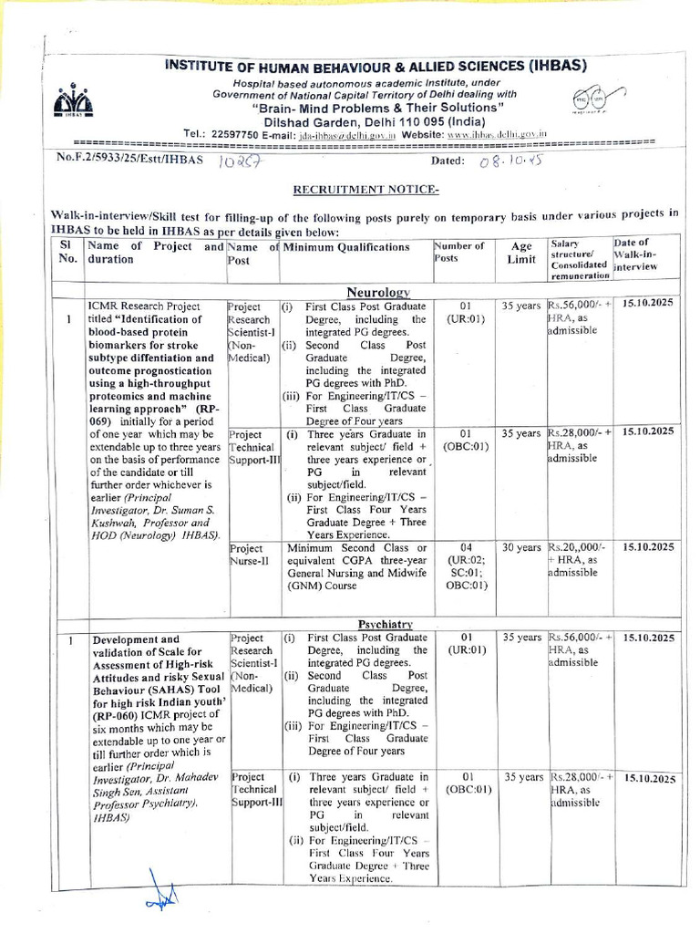 Recruitment Notice 5 | PDF