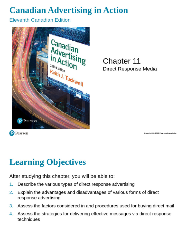 Direct Response Advertising in Canada | PDF | Direct Marketing ...