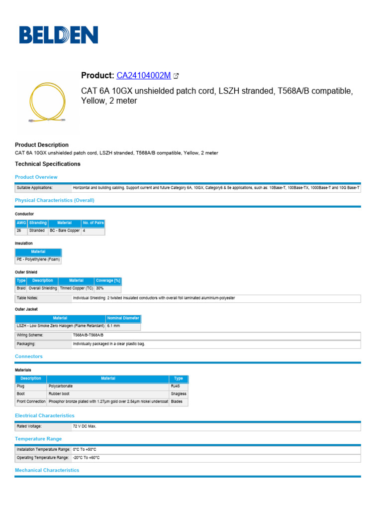 13.3.3.CA24104002M Techdata | PDF | Manufactured Goods | Electrical Components