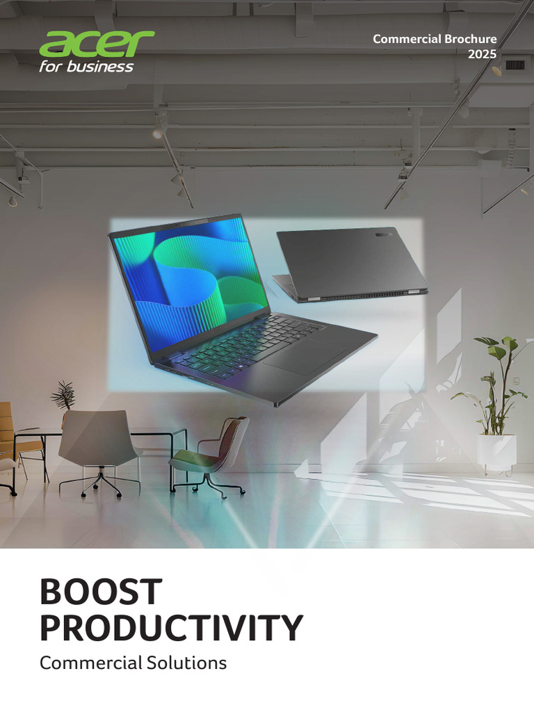 Acer Commercial Solutions Brochure 2025 | PDF | Chromebook | Recycling
