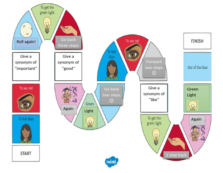 Board Game Color Idioms | PDF