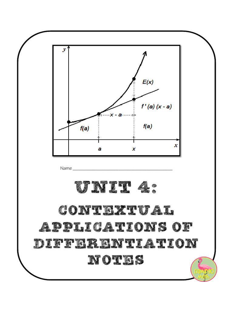 Contextual Applications of Derivatives | PDF | Derivative | Acceleration