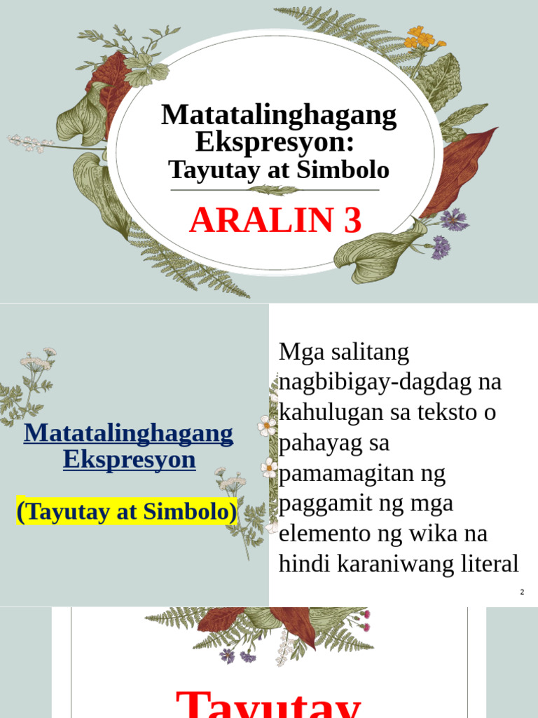 4Q G8 Aralin 3 | PDF