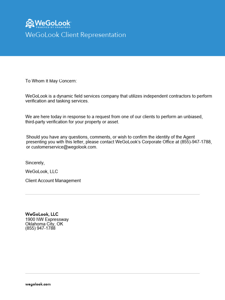 General Letter of Id | PDF
