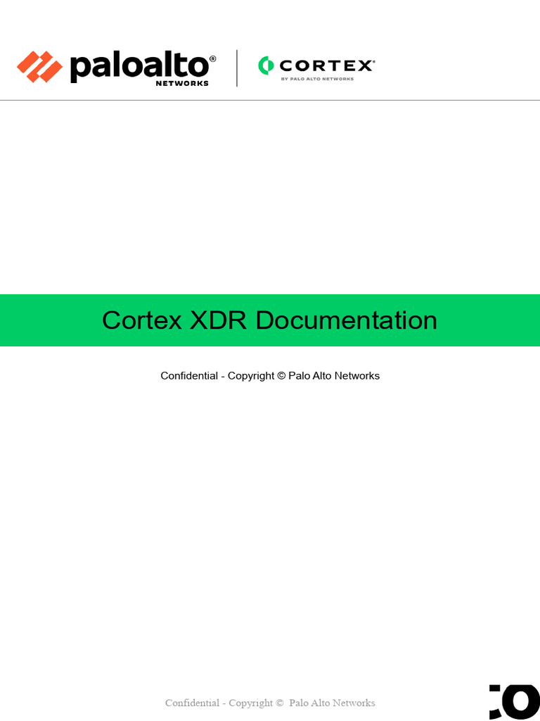 Cortex XDR Network Access Guide | PDF | Transport Layer Security ...