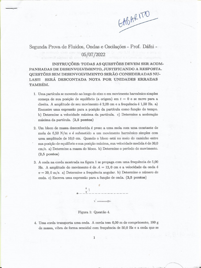 Gabarito | PDF