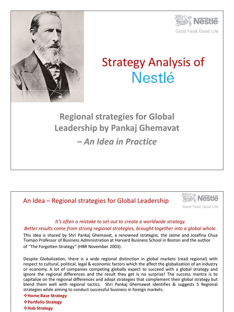 Strategy Analysis of Nestle | Nestlé | Strategic Management