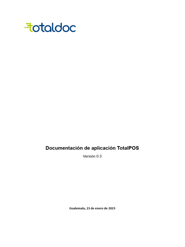 Guía TotalPOS: Facturación y Configuración | PDF | Tarjeta de débito ...