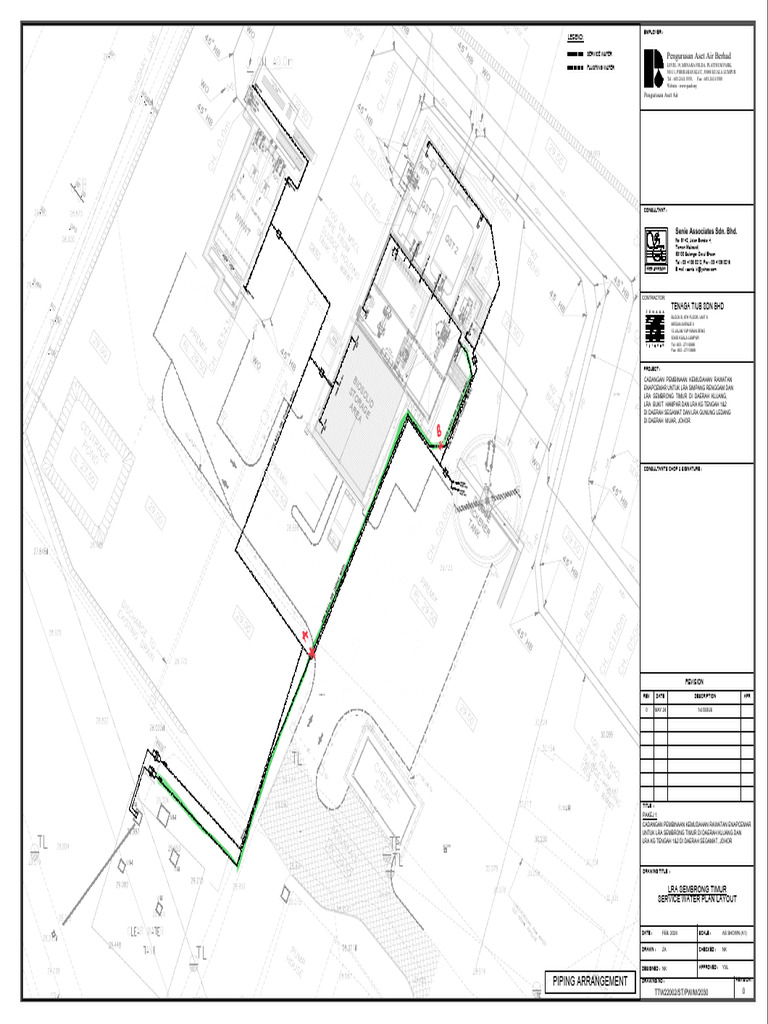 Service Water Layout | PDF