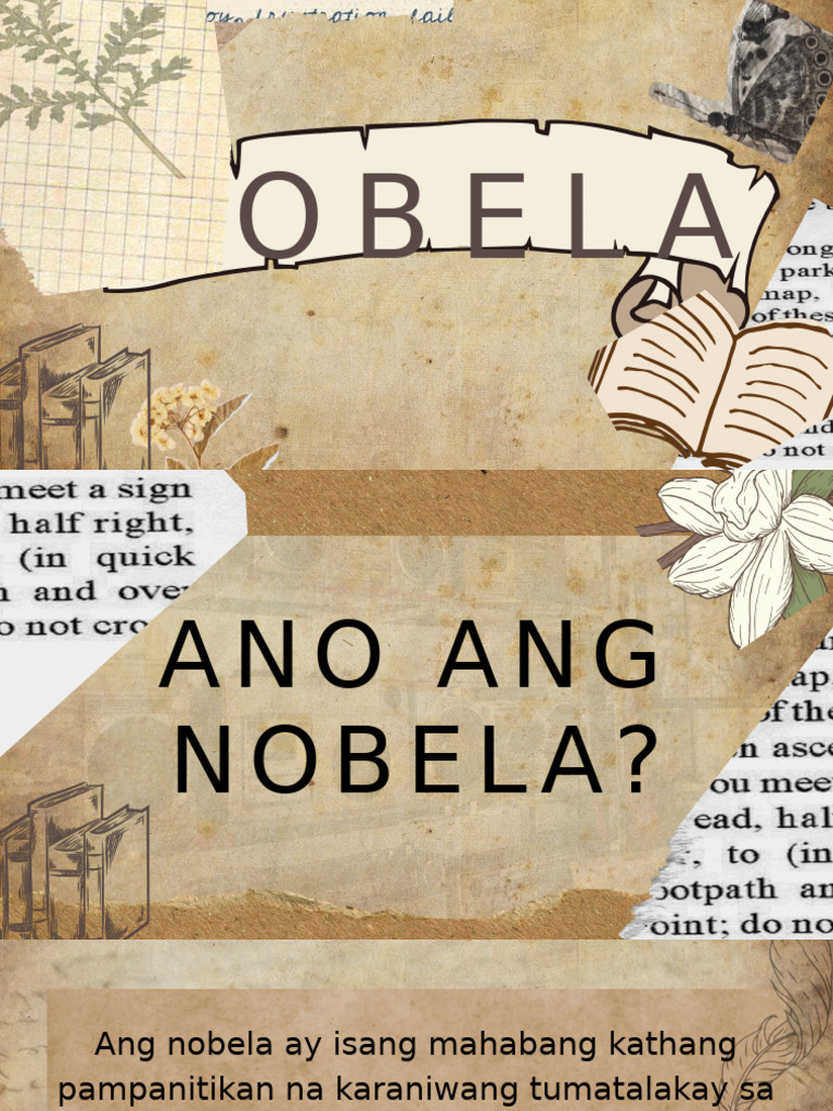 Aralin 3 - Nobela | PDF