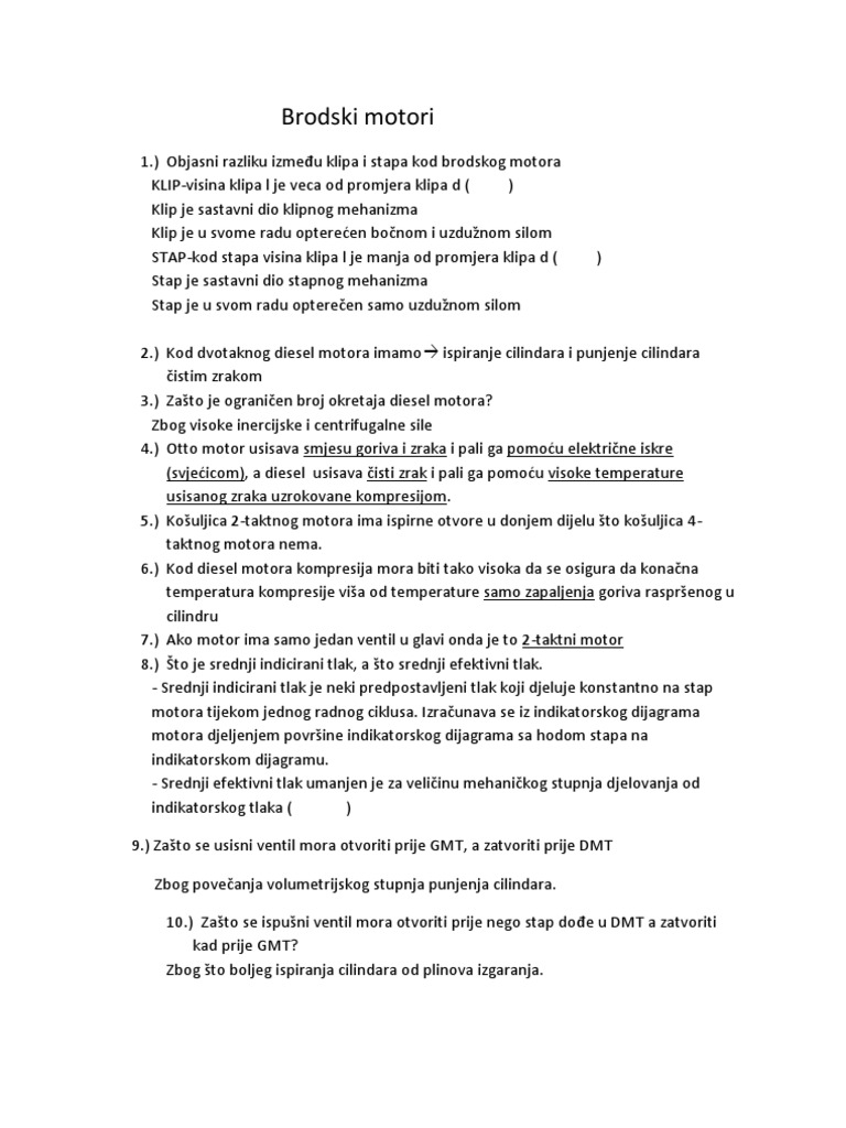 Brodski Motori | PDF