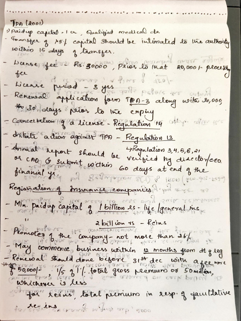 Insurance Notes 1 | PDF