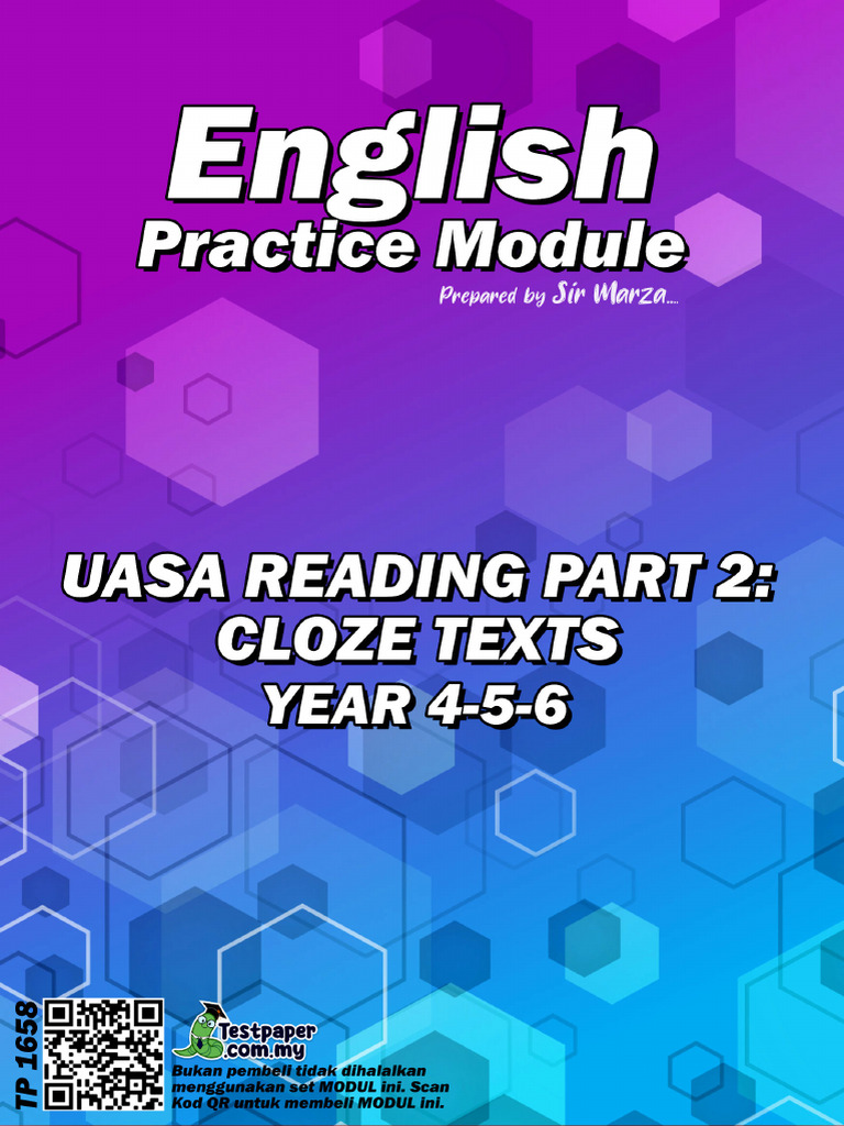 Uasa Cloze Texts Year 4-5-6 01 | PDF | Tiger | Healthy Diet