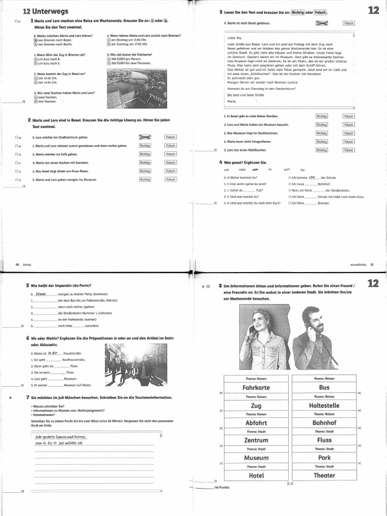 Linie 1 Testheft T12 | PDF